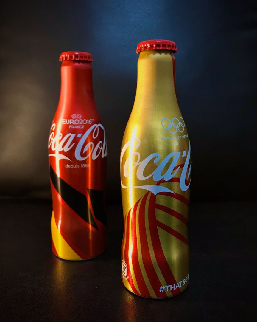 Coca Cola bottle [Euro2016] & [Olympic Gold], Hobbies & Toys ...