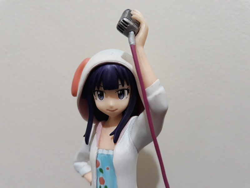 Cute Anime Girl with microphone from Working anime figure 7 inches ...