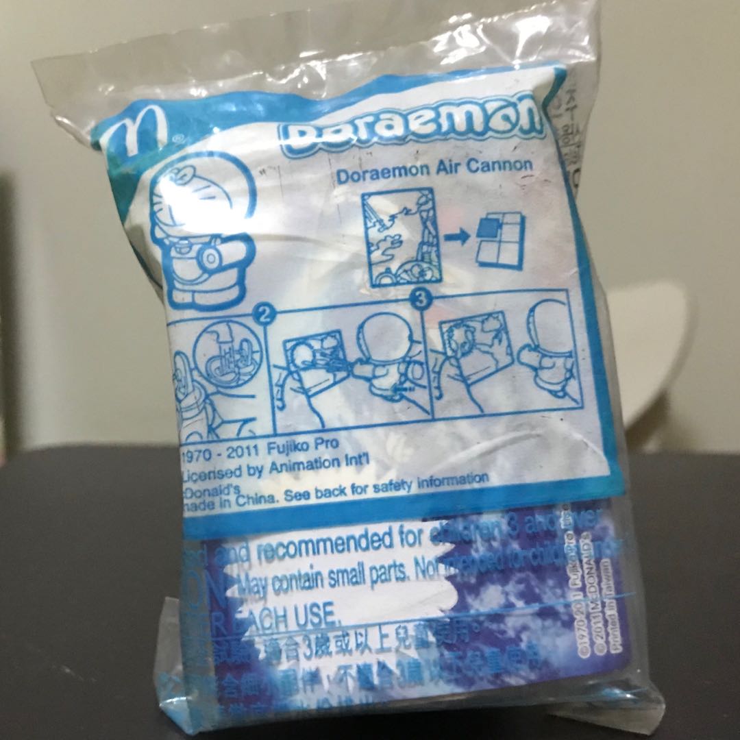 Doraemon Mcdonald’s Doraemon Air Cannon, Hobbies & Toys, Toys & Games ...
