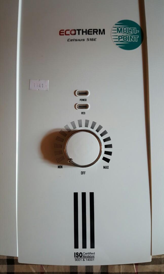 Ecotherm shower bath heater(multipoint), TV & Home Appliances, Air ...