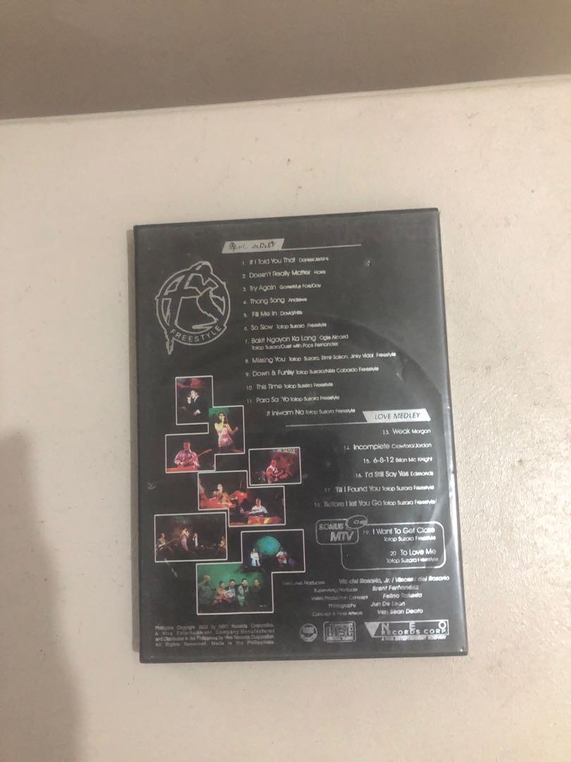 Freestyle Band 2000 Live Convert VCD, Hobbies & Toys, Music & Media ...