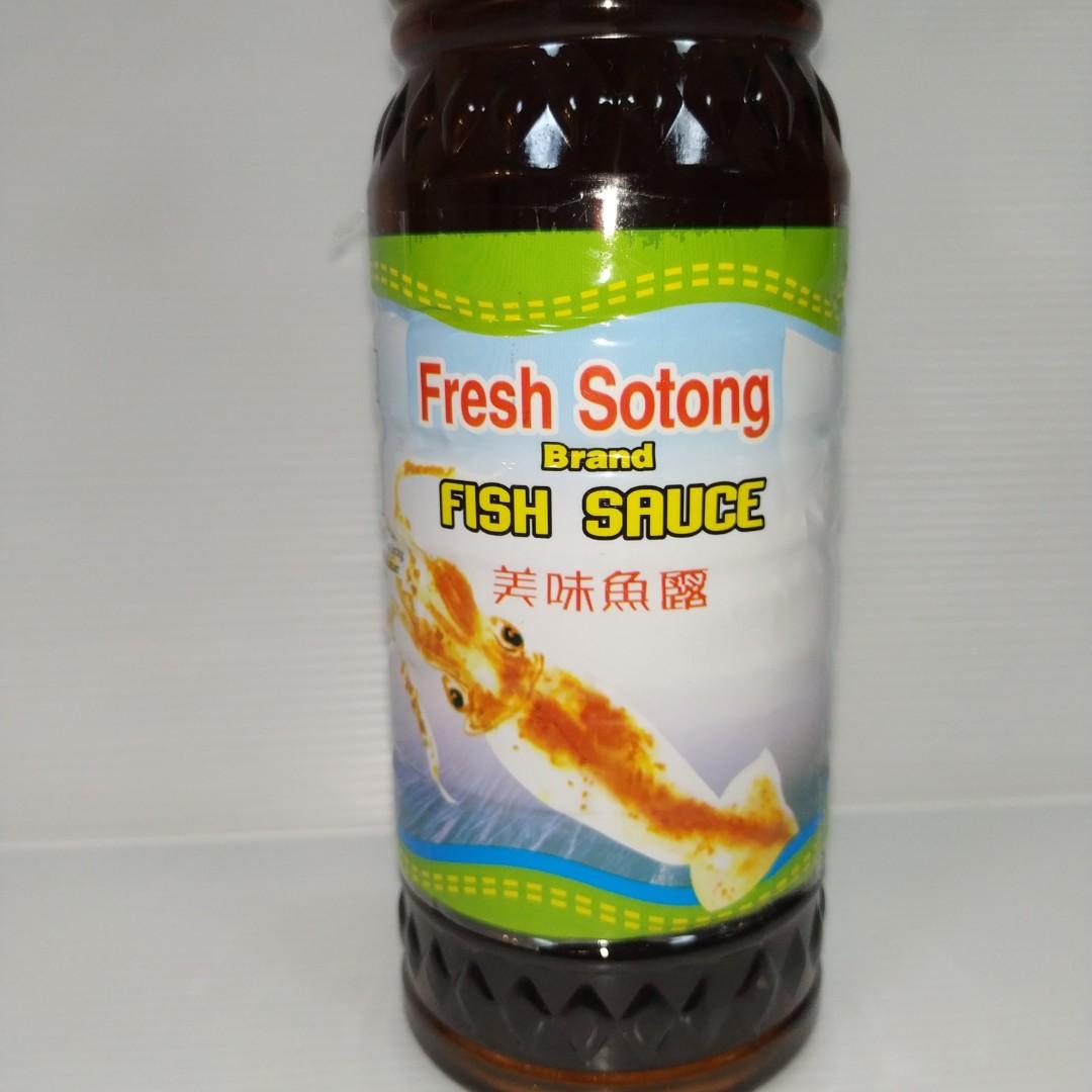 Fresh Sotong Fish Sauce for cooking seafood taste 880gm, Food & Drinks ...