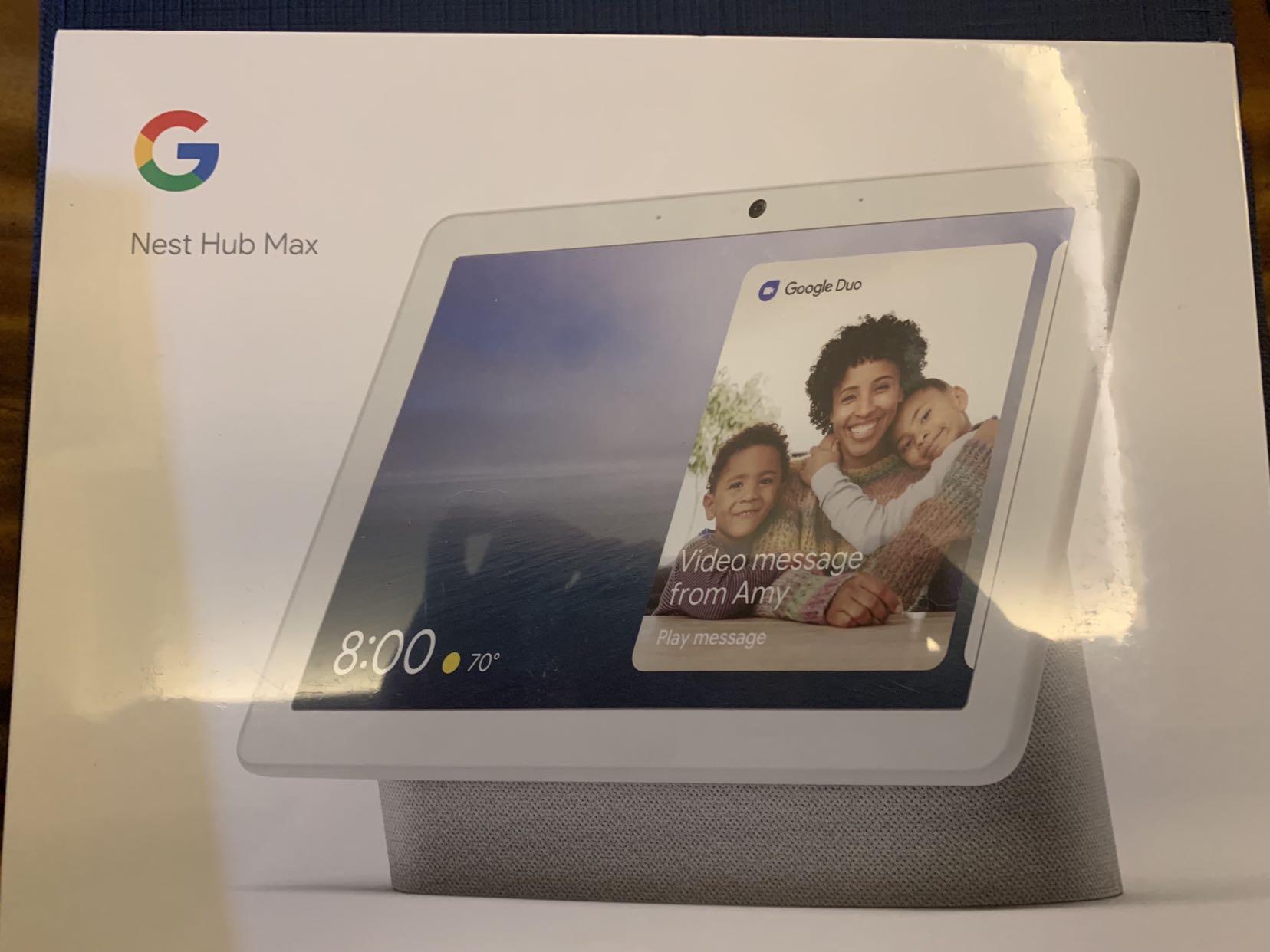 Google Nest Hub Max 10.1 screen (Sealed) , TV & Home Appliances, TV ...