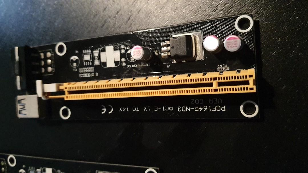 GPU mining risers, Computers & Tech, Parts & Accessories, Computer ...