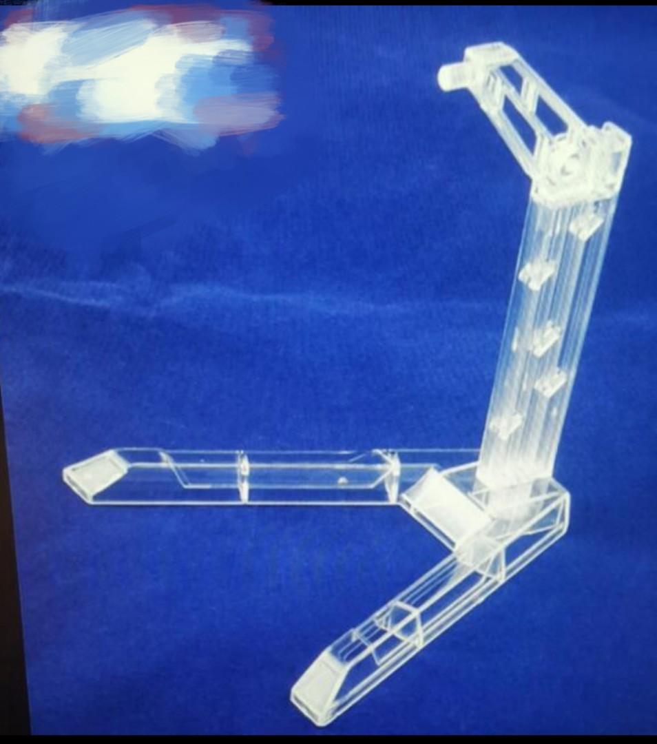 Gundam gunpla display stand or action base for 1/144 SD gundam, Hobbies ...