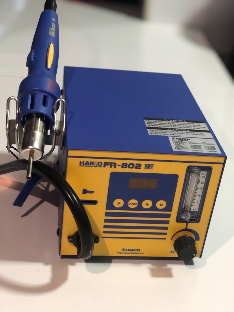 Hakko FR-802 HOT AIR REWORK STATION, Mobile Phones & Gadgets, Mobile & Gadget Accessories, Other ...