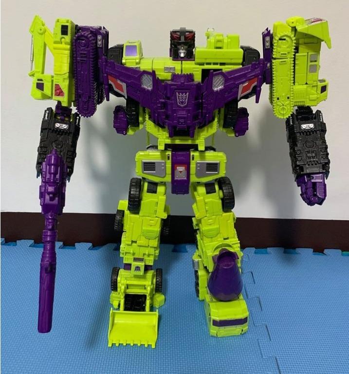 Hasbro Transformers Combiner Wars Devastator with DNA DK-01 upgrade kit ...