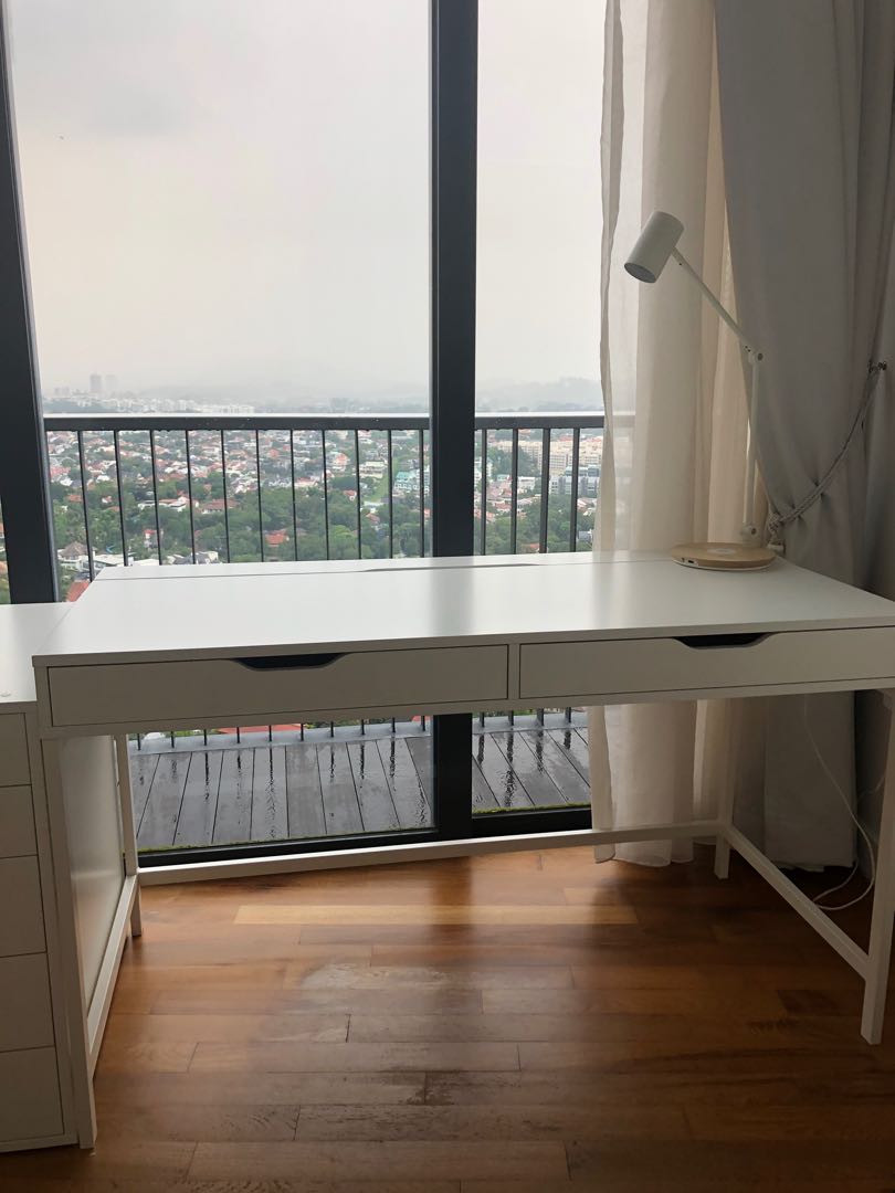 IKEA Alex Study table, Furniture & Home Living, Furniture, Tables ...