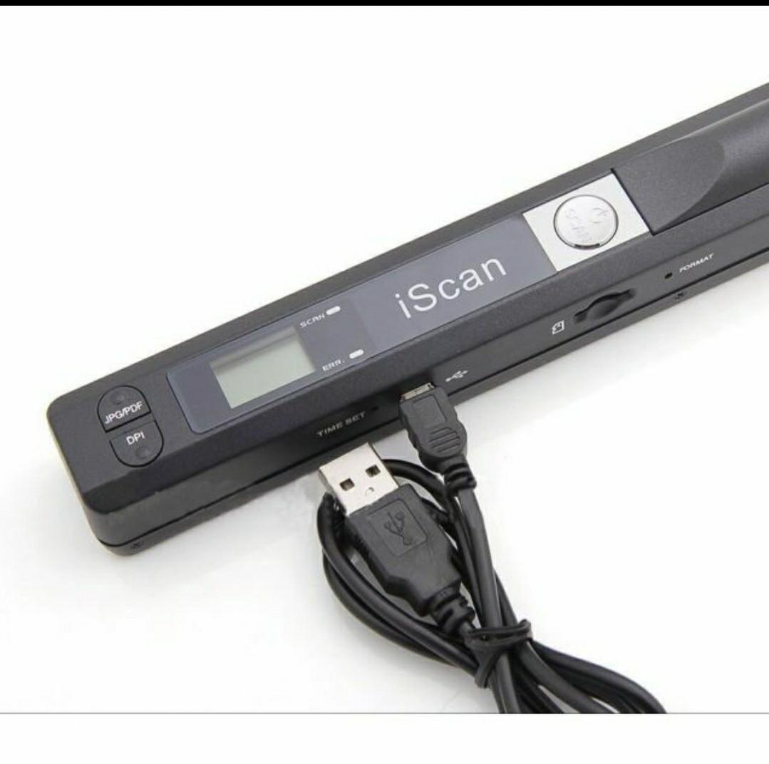 iScan Wand Portable Scanner 900 DPI (Black), Computers & Tech, Printers ...