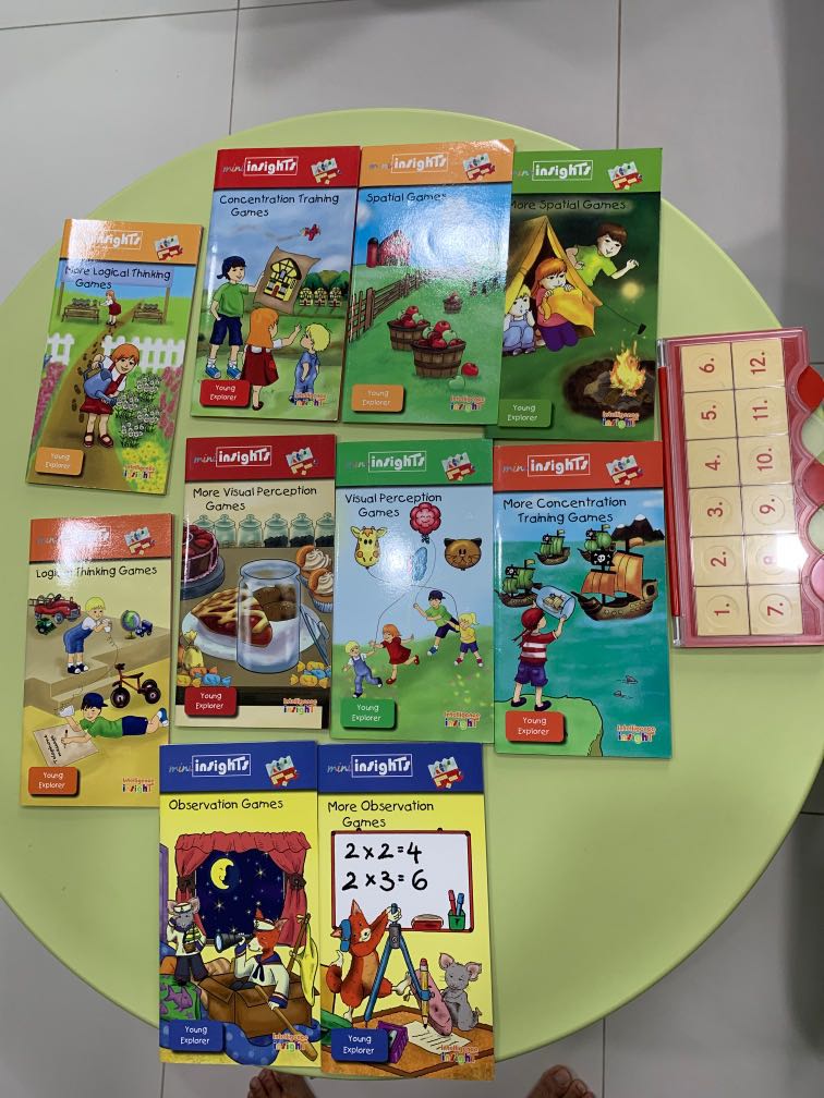 Kids right brain training kits, Hobbies & Toys, Books & Magazines ...