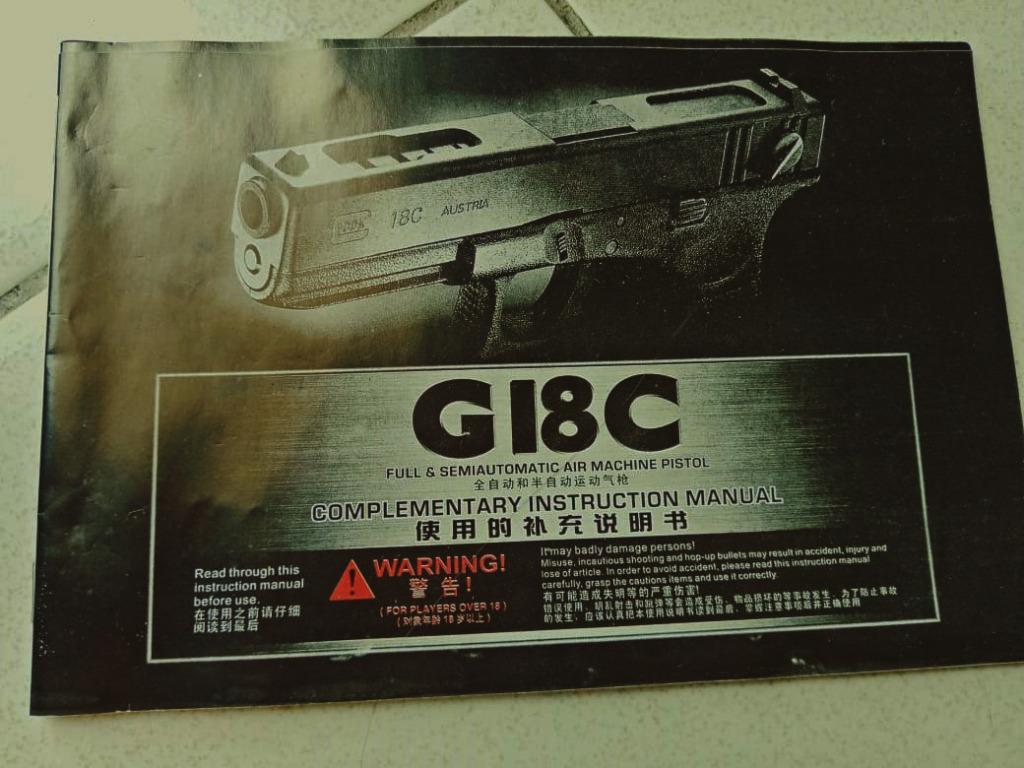 KSP Glock 18C Austria Auto BBG Type - Railed Frame - LEAK MAGAZINE on ...