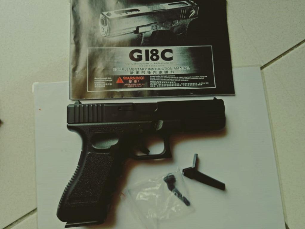 KSP Glock 18C Austria Auto BBG Type - Railed Frame - LEAK MAGAZINE on ...