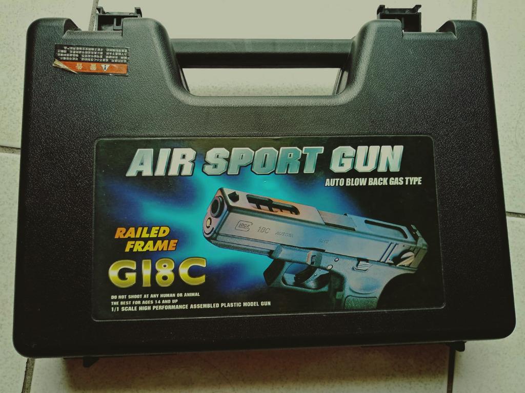 KSP Glock 18C Austria Auto BBG Type - Railed Frame - LEAK MAGAZINE on ...