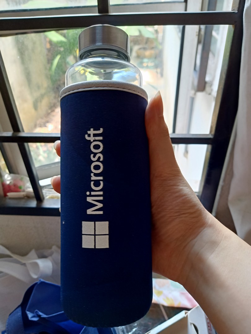 Microsoft Limited Edition Water Glass Bottle #SeeHere #TerlebihBeli ...