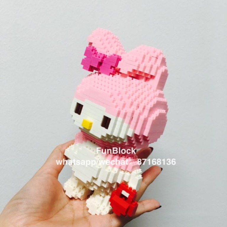 My Melody block （similar to Lego) #stayhome, Hobbies & Toys, Toys ...
