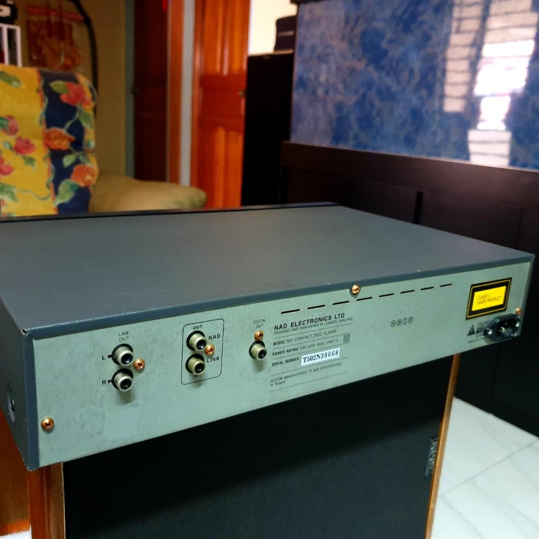 NAD cd player 502, Audio, Portable Music Players on Carousell