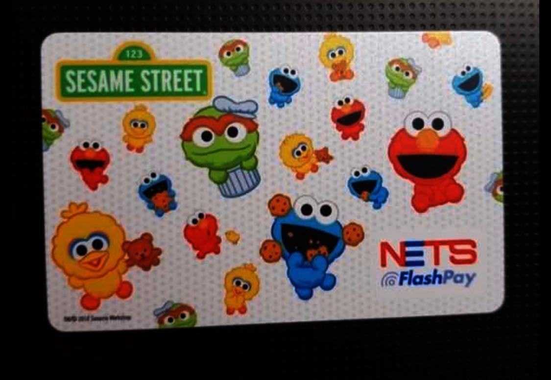 NETS FlashPay Card (Sesame Street characters), Everything Else on Carousell