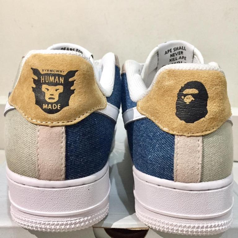 Nike Air Force 1 x Bape Sta, Men's Fashion, Footwear, Sneakers on Carousell