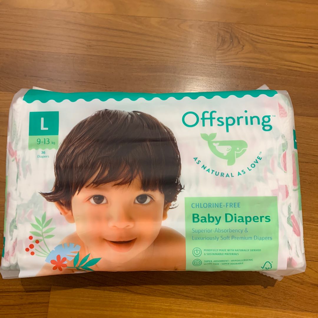 Offspring tape diapers L *brand new*, Babies & Kids, Bathing & Changing ...