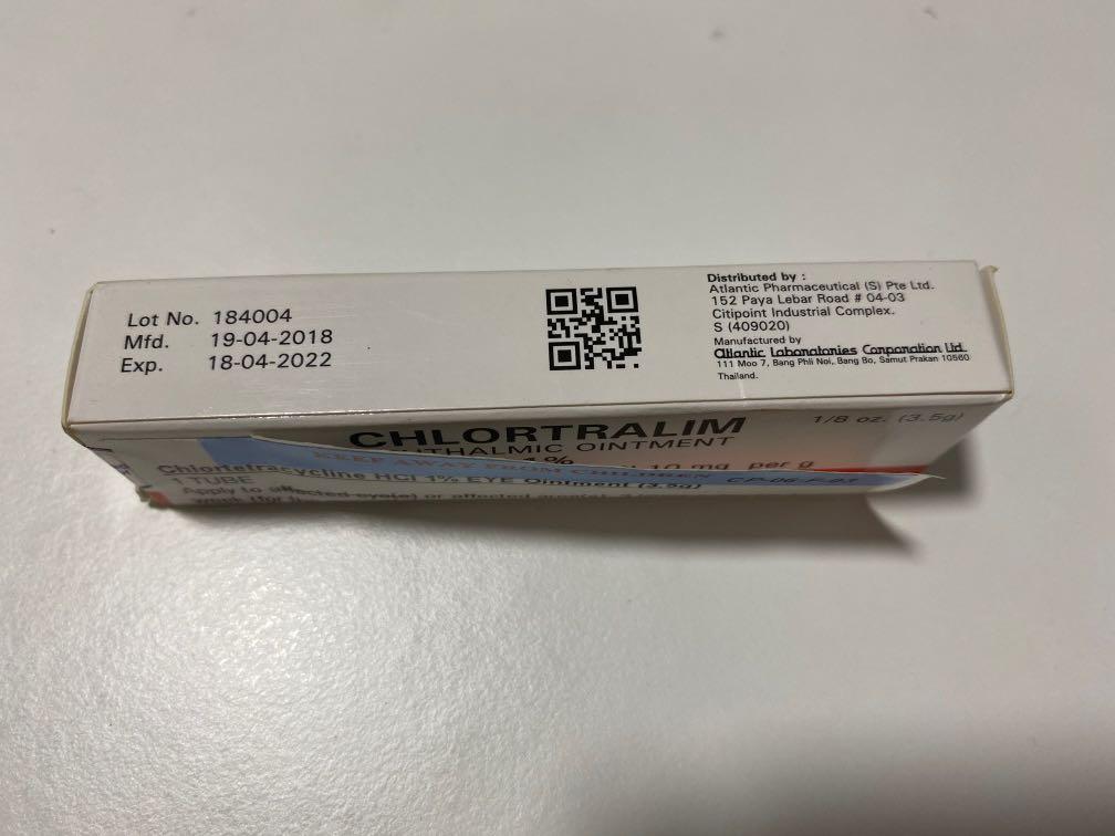 Chlortralim Ophthalmic ointment 1%, Everything Else on Carousell