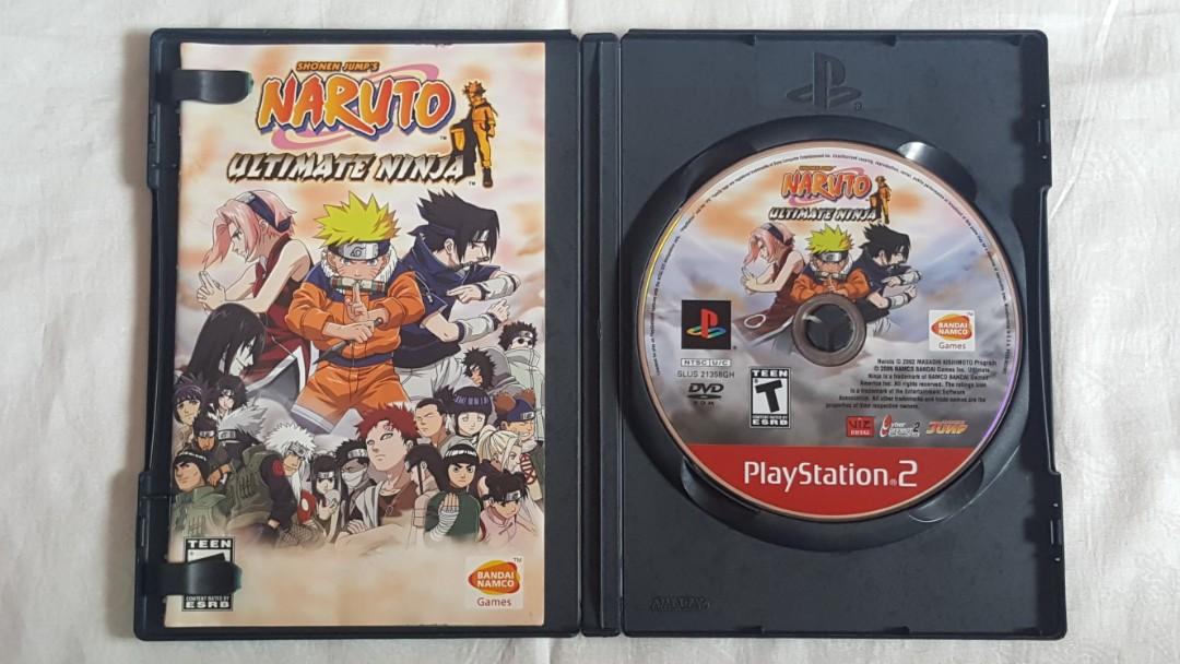 PlayStation 2 PS2 Greatest Hits Naruto Ultimate Ninja, Video Gaming ...