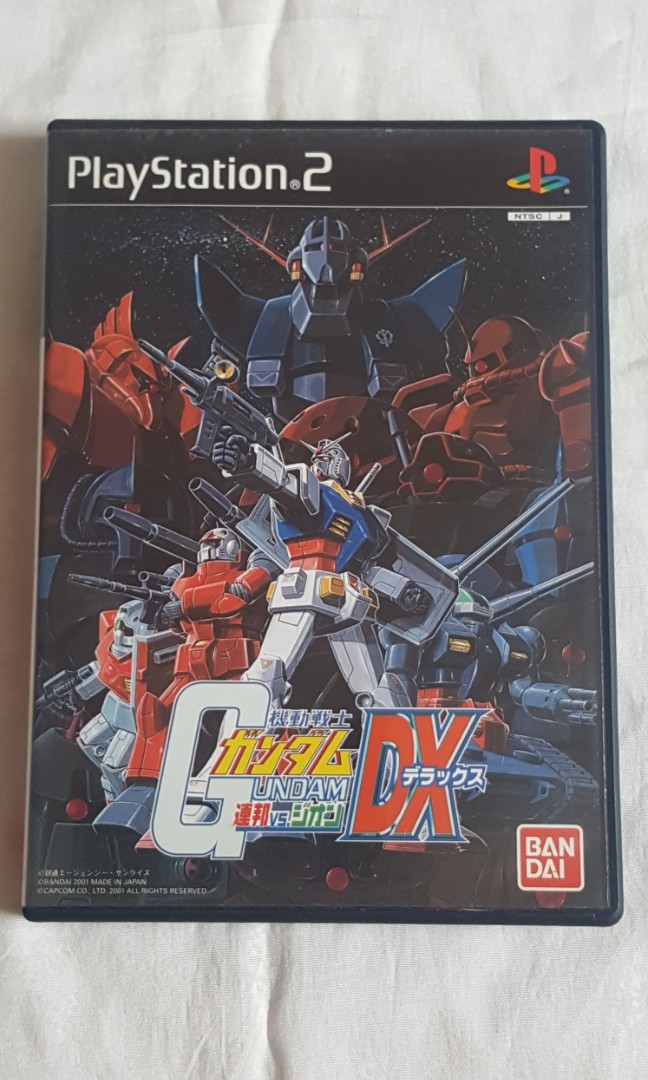 PlayStation 2 PS2 Mobile Suit Gundam DX, Video Gaming, Video Games ...