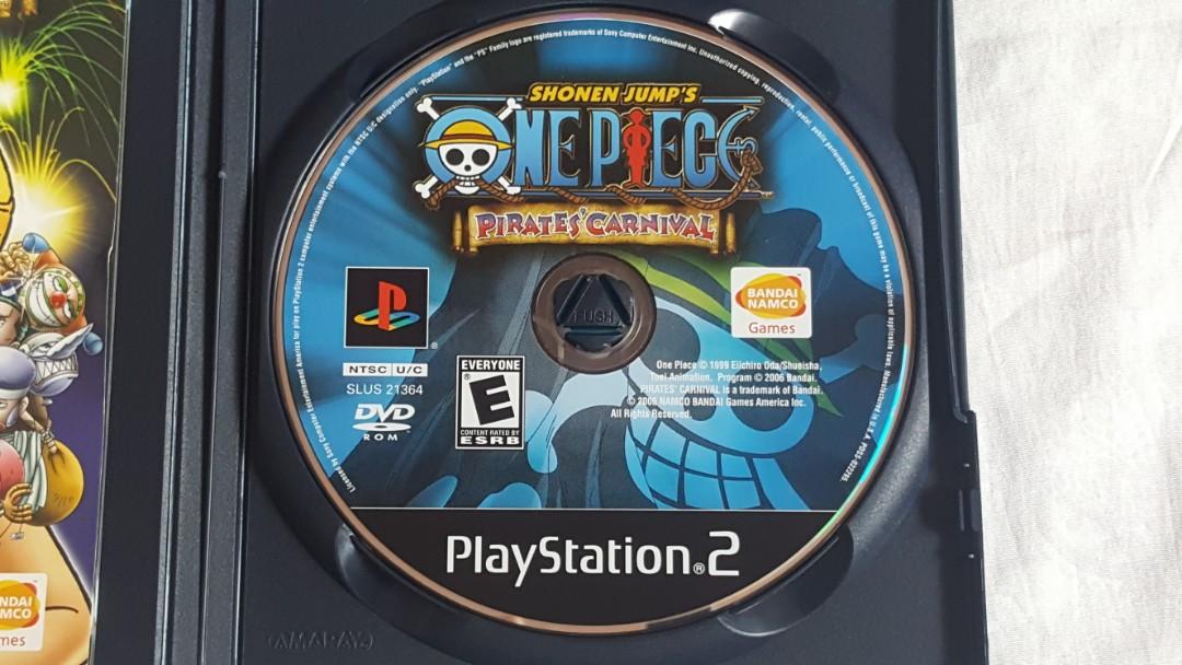 PlayStation 2 PS2 One Piece: Pirates' Carnival, Video Gaming, Video ...