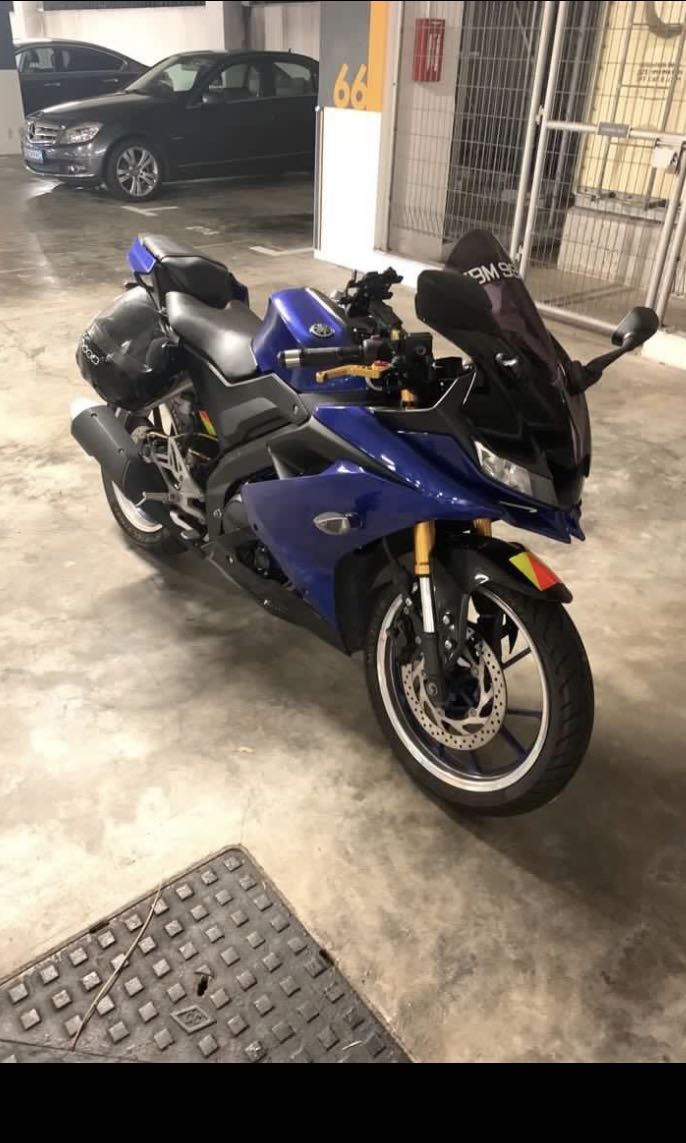 R15, Motorcycles, Motorcycles for Sale, Class 2B on Carousell