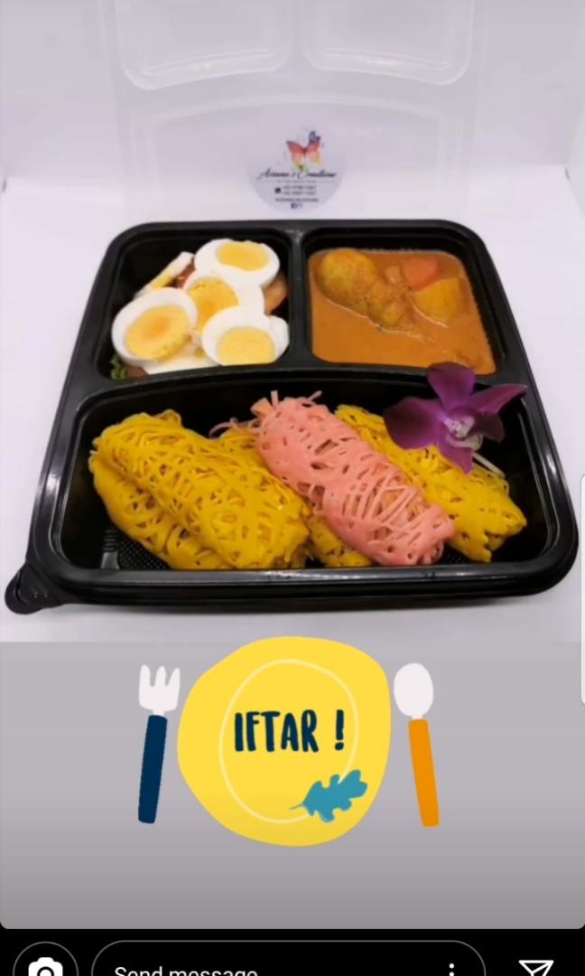 Roti kirai bento set, Food & Drinks, Local Eats on Carousell