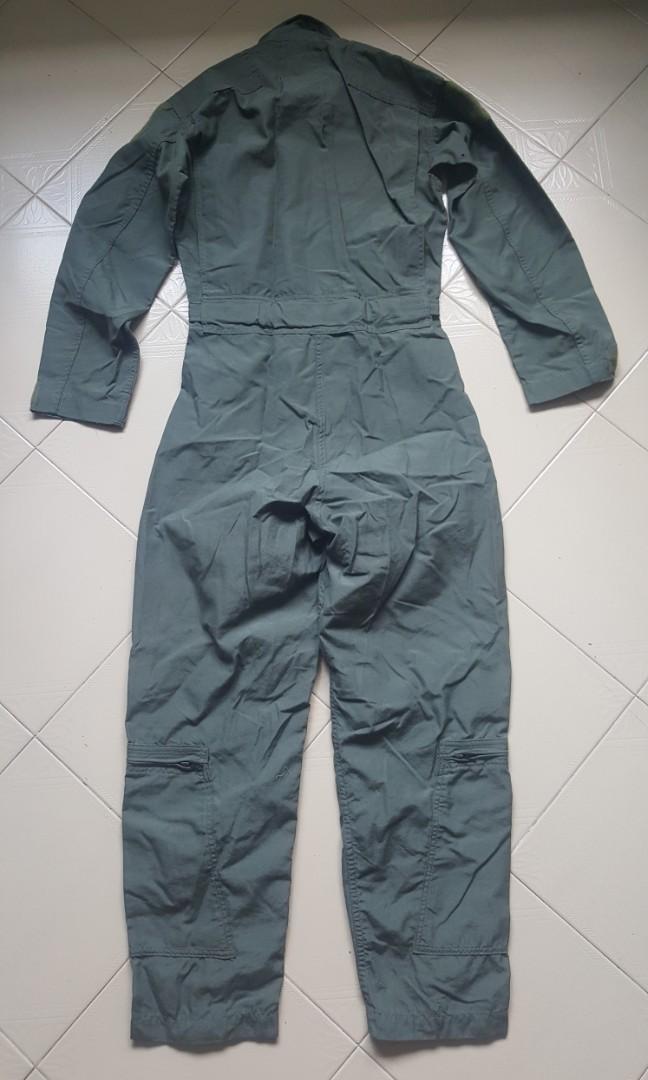 RSAF Pilot coveralls size (S), Men's Fashion, Tops & Sets, Shirts on ...