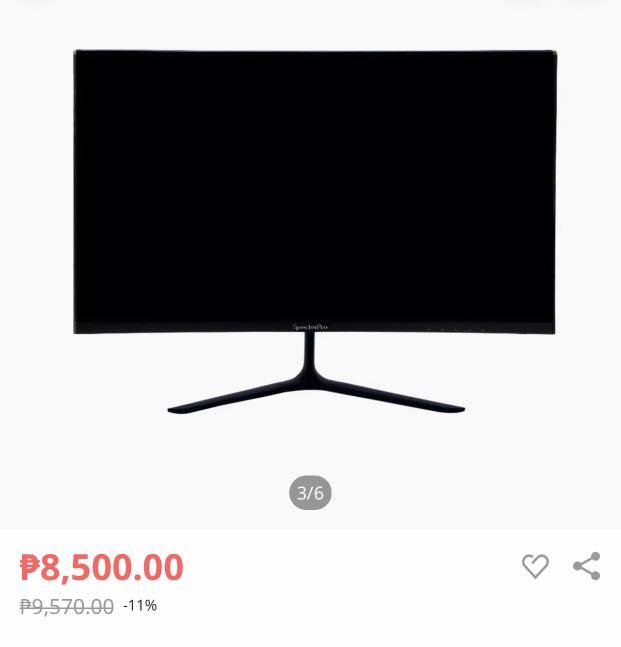 Spectre Pro 27” curved monitor (T27N), Computers & Tech, Desktops on ...