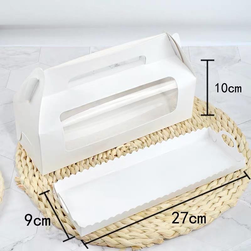 Swiss roll box | long cake box | log cake box, Hobbies & Toys ...