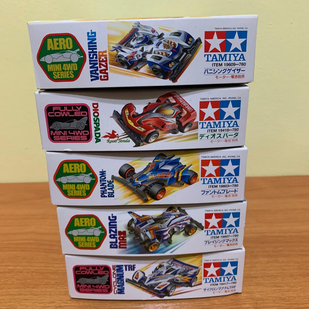 Tamiya Mini 4wd Kits, Hobbies & Toys, Toys & Games on Carousell