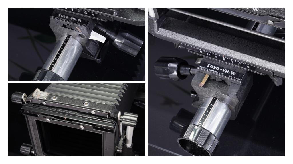 Toyo View 4x5 45C C monorail Camera Body with Wide Bellows, Photography ...