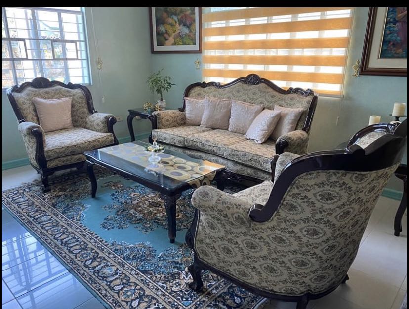 Victorian Furniture Sala Set, Furniture & Home Living, Furniture, Sofas ...