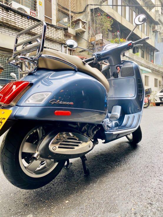 2016年 偉士牌 Vespa GTS 300 ie ABS ASR 太古 車況極優 可分期 免頭款 歡迎車換車 引擎保固一年 全車保固半年 黃牌 大羊 GTS300 touring 春天 ...