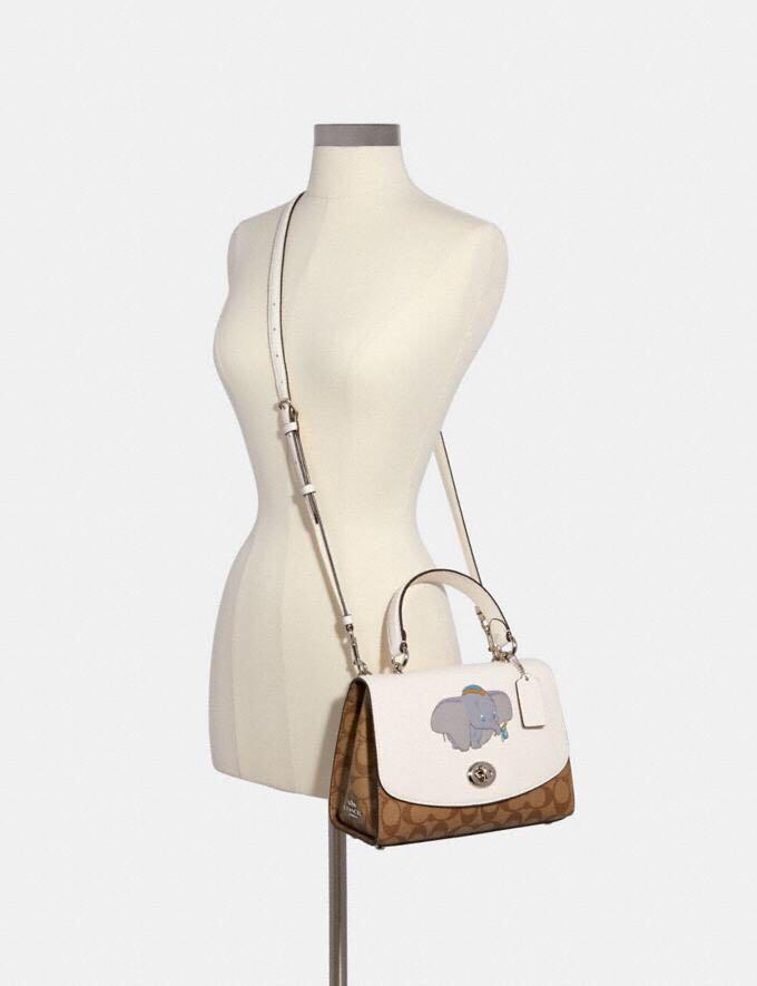 Authentic Disney x coach tilly top handle satchel, Luxury, Bags ...