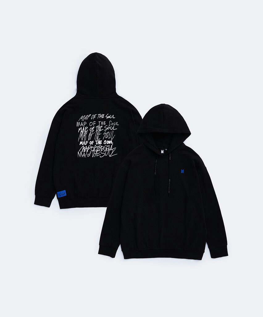 BTS HOODY VERSION 1 MAP OF THE SOUL MOTS MD TOUR OFFICIAL MERCH PRE ...