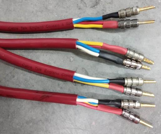 Cable Talk Concert 4 speaker cables -, Audio, Other Audio Equipment on ...