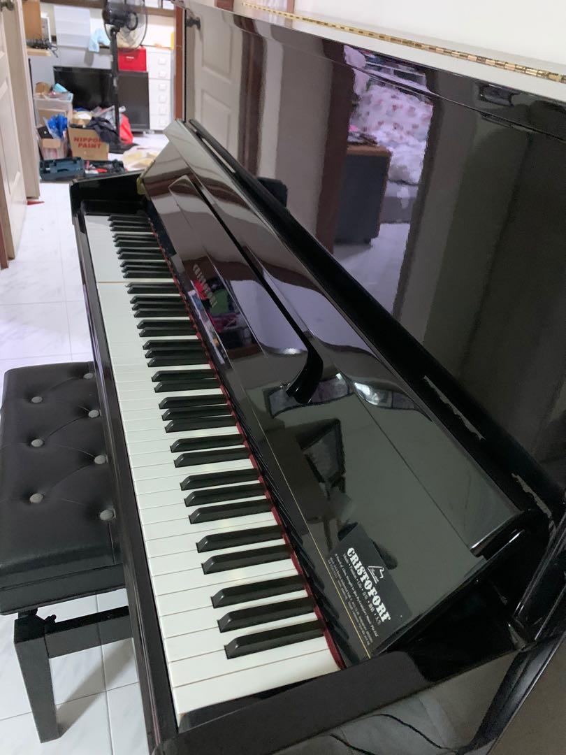 Cristofori Exam Grade Piano With Chair, Hobbies & Toys, Music & Media ...