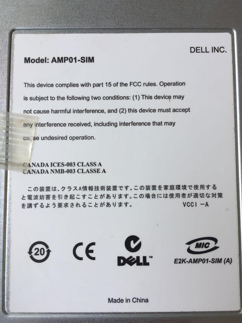 DELL AMP01-SIM CONTROLLER MD1000 ENCLOSURE MANAGEMENT MODULE SAS/SATA. REFURBISHED. IN STOCK ...