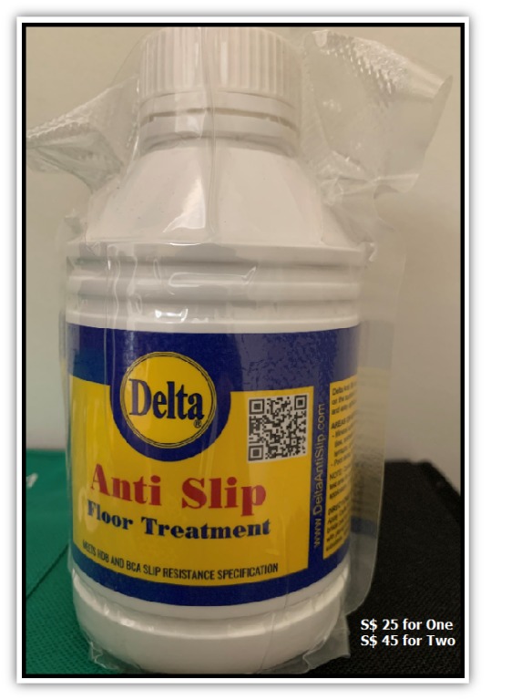 Delta Anti Slip Floor Treatment Liquid, Furniture & Home Living, Home ...