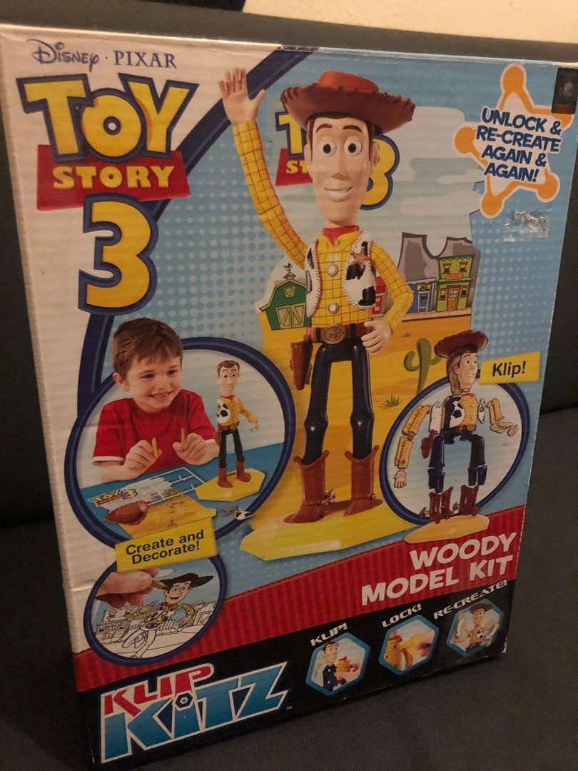 Disney Toy Story 3 Woody Model Kit 迪士尼胡迪模型, 興趣及遊戲, 玩具 & 遊戲類 - Carousell