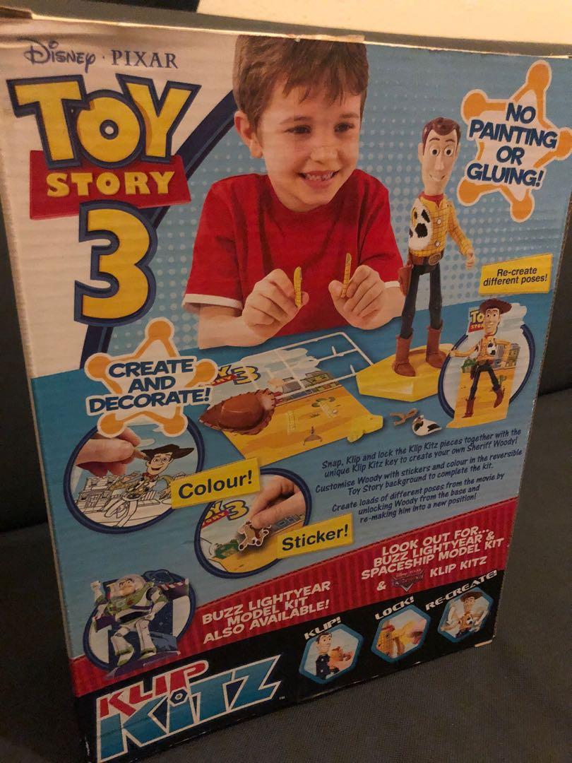 Disney Toy Story 3 Woody Model Kit 迪士尼胡迪模型, 興趣及遊戲, 玩具 & 遊戲類 - Carousell