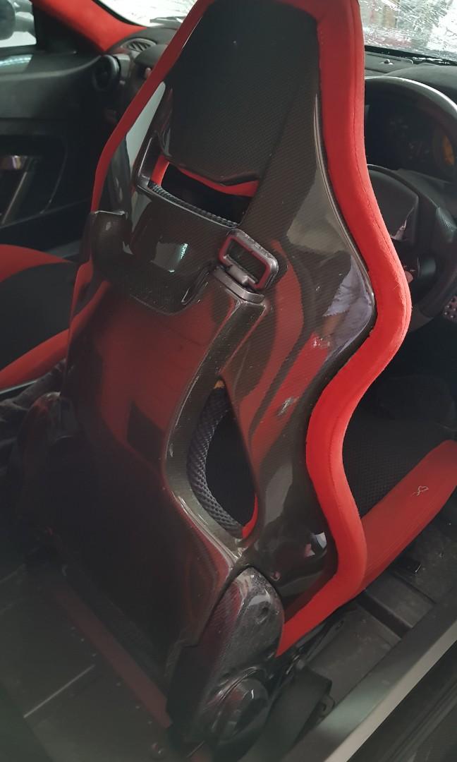 Ferrari Scuderia Original Carbon Fiber Seats, Car Accessories ...