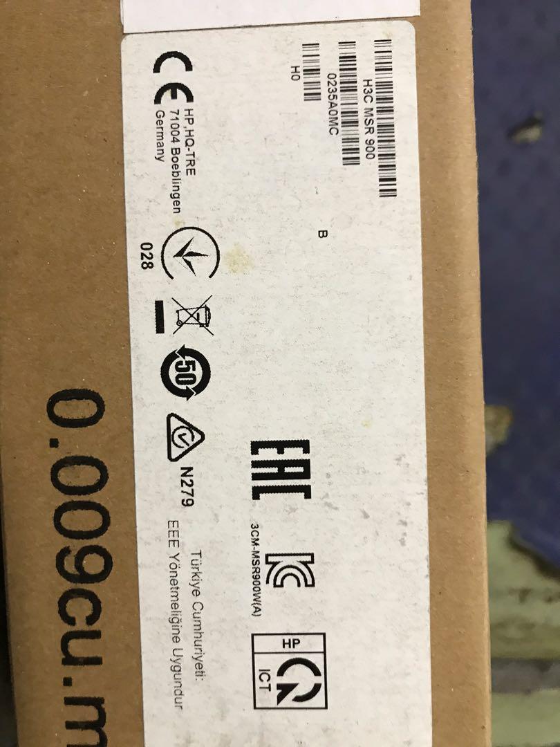 HP MSR900 router new, Computers & Tech, Parts & Accessories, Networking ...