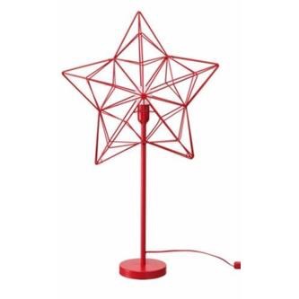 IKEA Strala 3D LED Star Shape Table Lamp, Furniture & Home Living ...