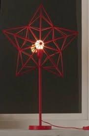 IKEA Strala 3D LED Star Shape Table Lamp, Furniture & Home Living ...