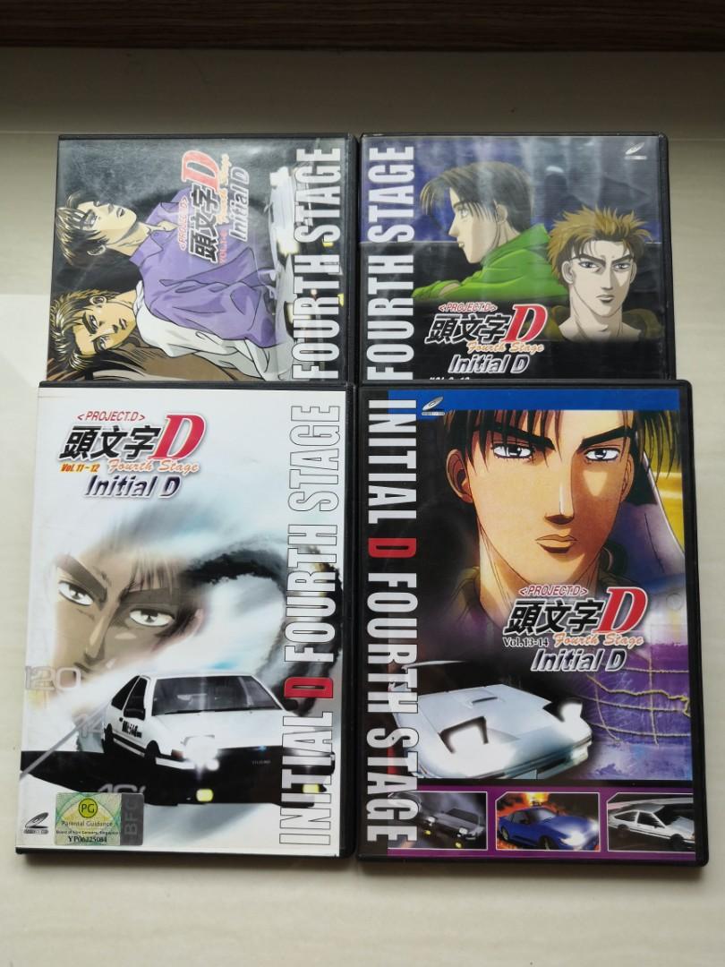 (Bundle) Initial D series (Season 1-4 with OVA and live-action movie ...