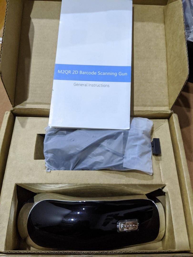 M2QR DATAMAX 2.4G Wireless Barcode Scanner Gun, Computers & Tech ...